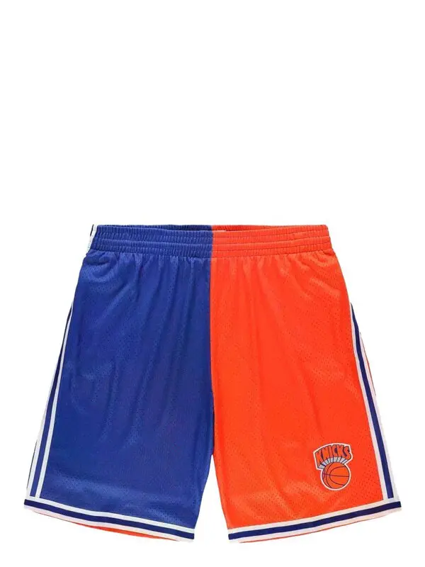 Mitchell & Ness Nba New York Knicks 1991 Swingman Shorts - Orange