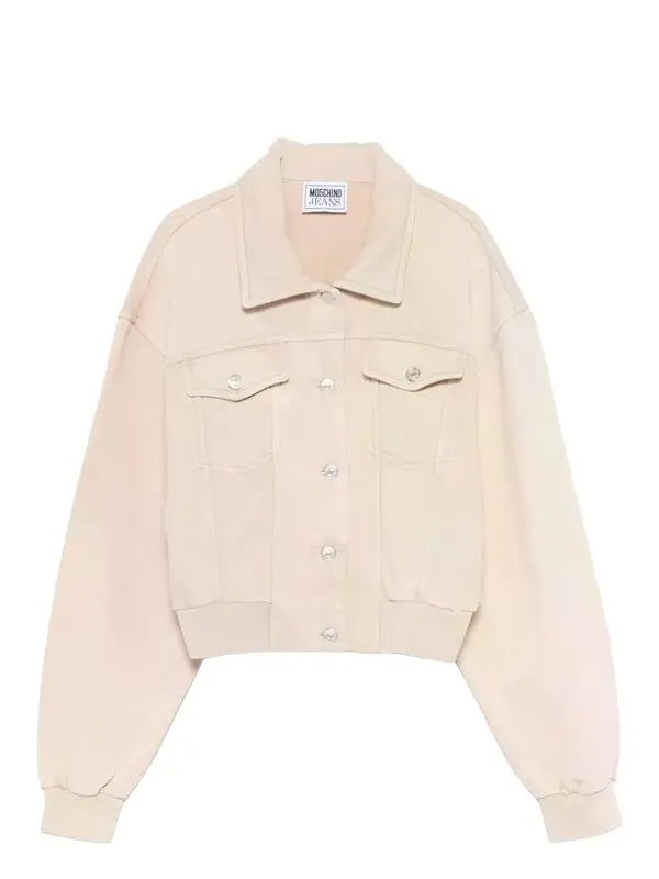 Moschino Cotton Jacket - Neutrals