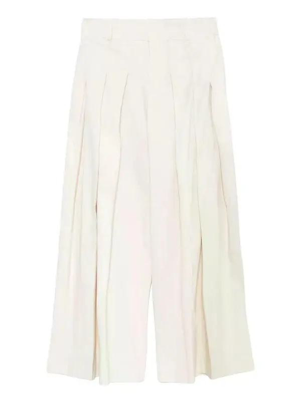 Alice + Olivia Simon Wide-leg Trousers - Neutrals