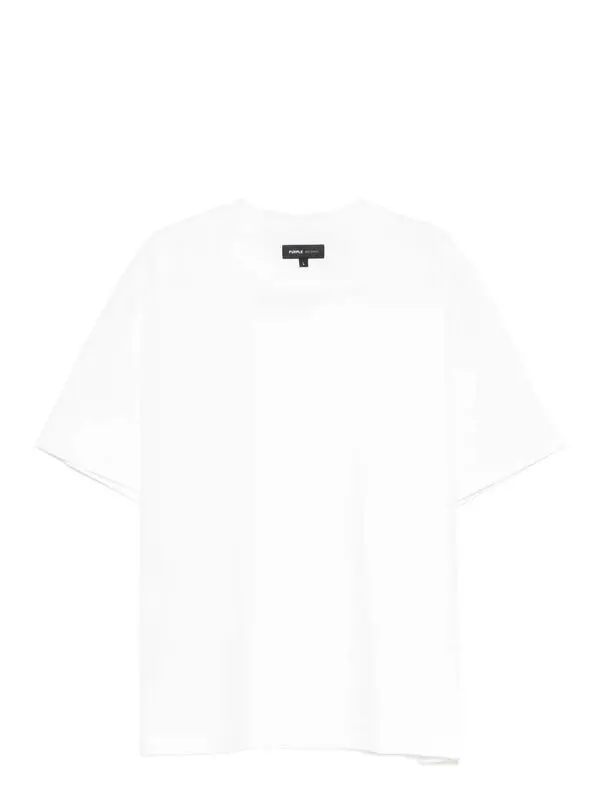 PURPLE BRAND Cotton T-shirt - White