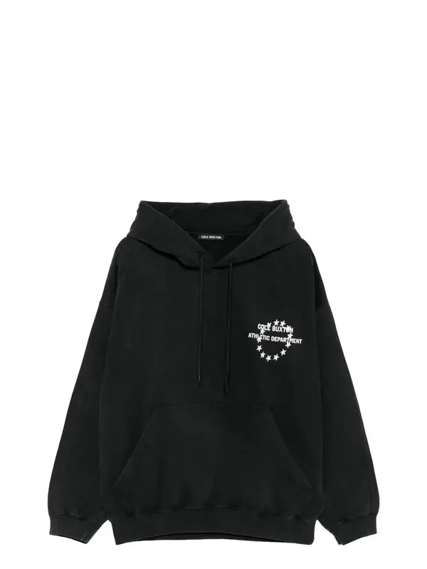 COLE BUXTON Logo-print Hoodie - Black