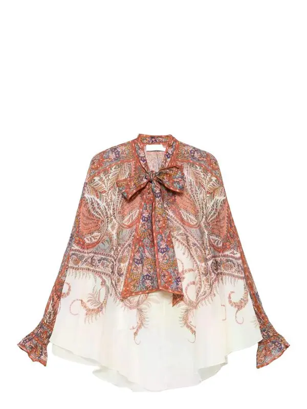 Zimmermann Rhiannon Blouse - Neutrals