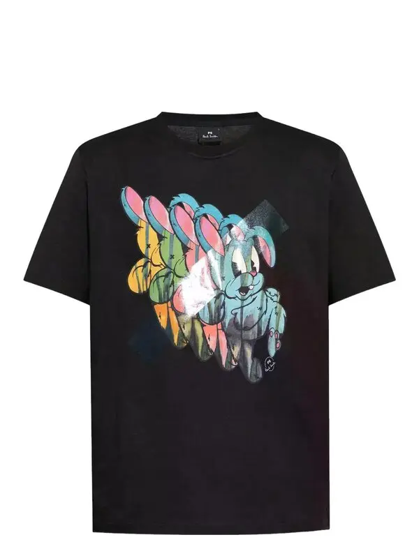 Paul Smith Graphic-print T-shirt - Black