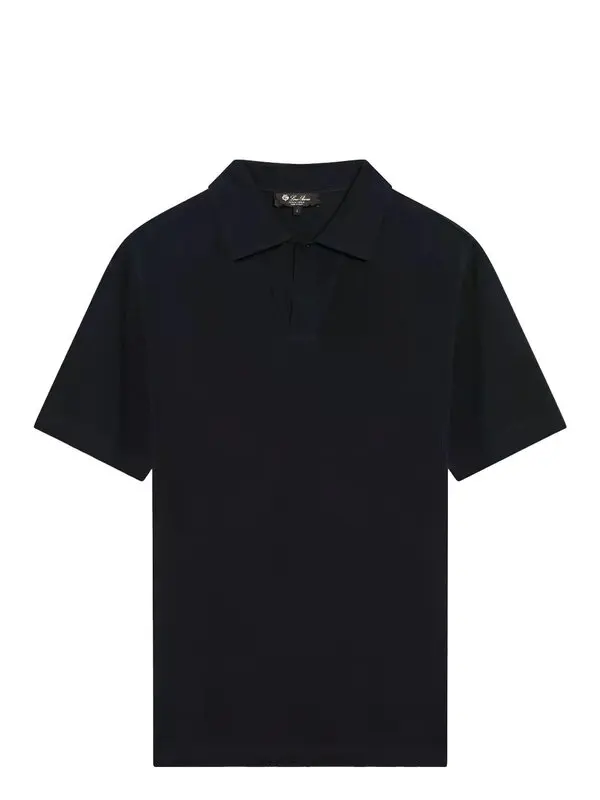 Loro Piana Cotton Polo Shirt - Blue
