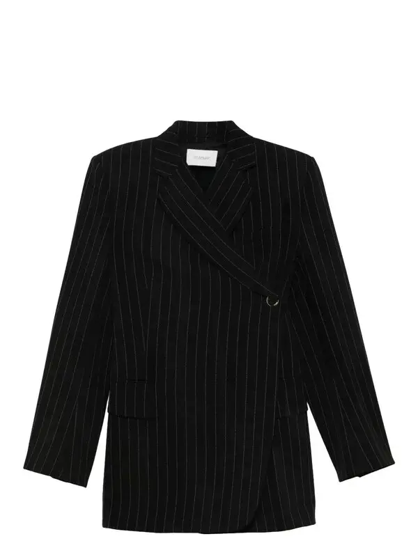 Sportmax Pinstriped Blazer - Black