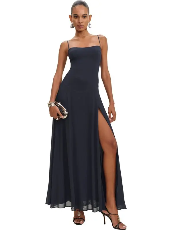 REFORMATION Bea Maxi Dress - Blue
