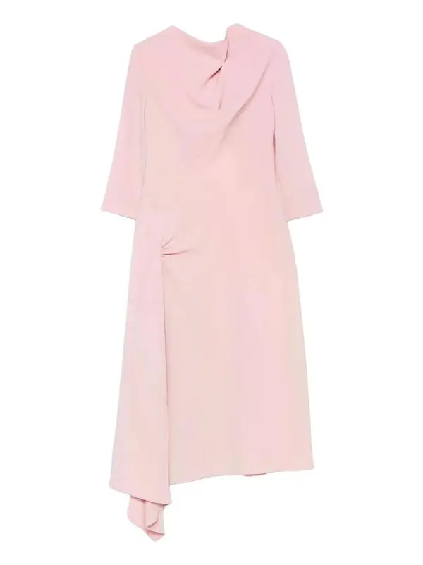 ISABEL SANCHIS Gathered Maxi Dress - Pink