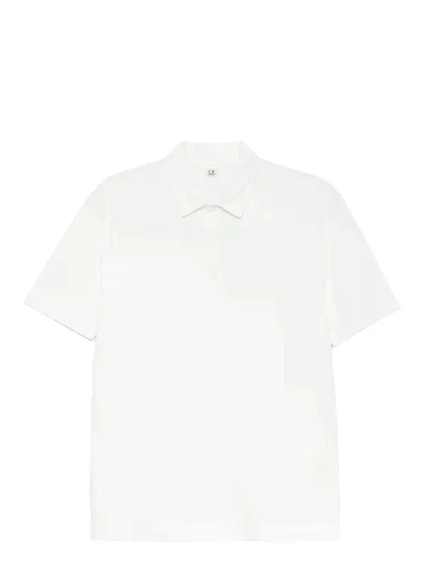 C.P. COMPANY Cotton Polo Shirt - White