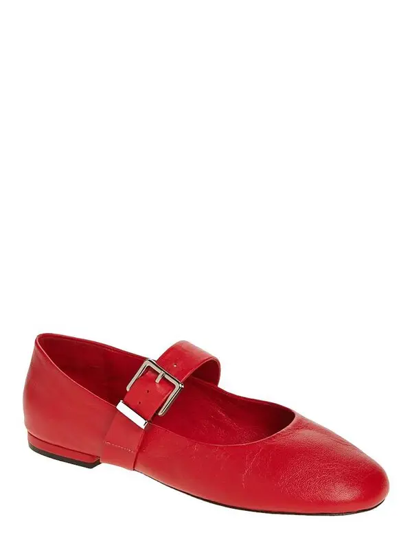 Cinq À Sept Sofia Mary Jane Flats - Cardinal