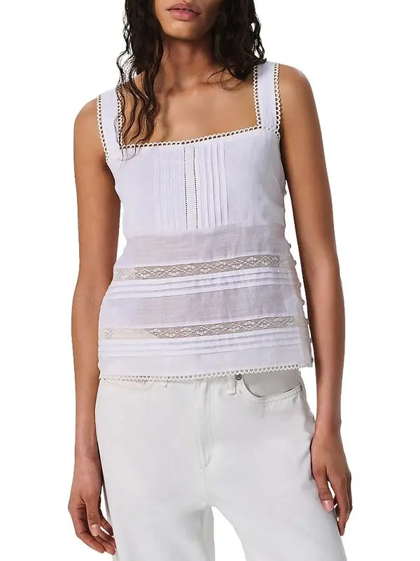 Rag & Bone Viviana Tank Top - White