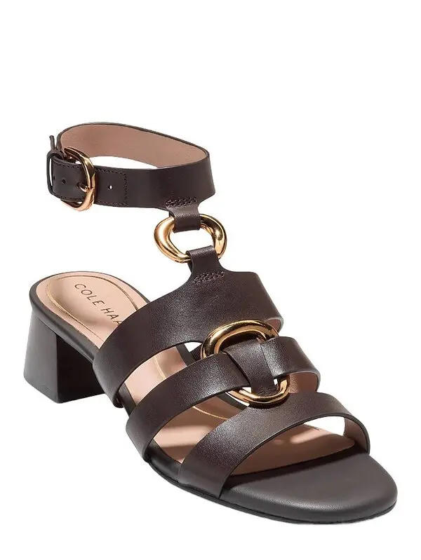 Cole Haan Lyanna Sandal - Dark Chocolate Leather