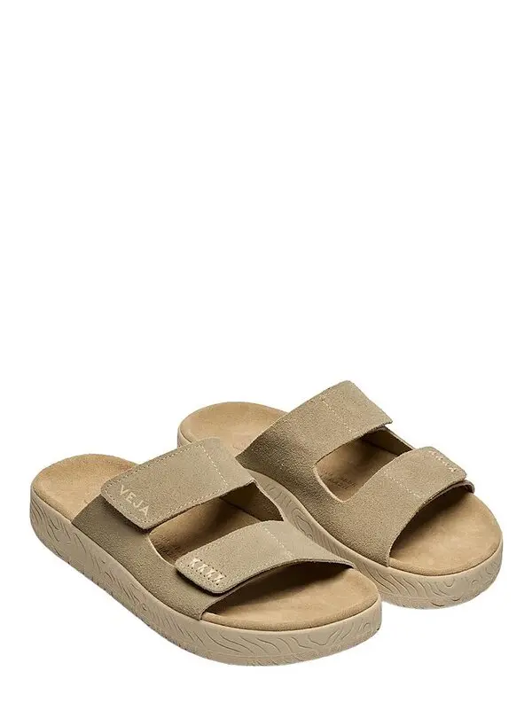 VEJA Etna Slide Sandals - Taupe Almond