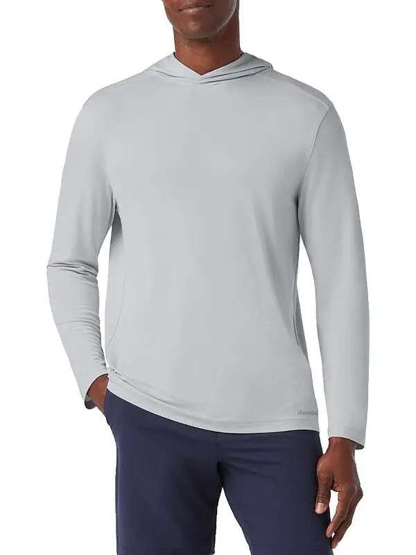 Mizzen+main Knox Long Sleeve Hoodie - Aluminum