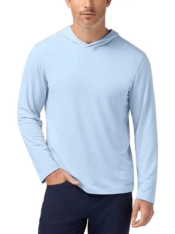 Mizzen+main Knox Long Sleeve Hoodie - Cloud Blue Regular