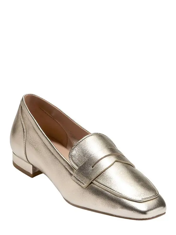 Cole Haan Tarese Soft Loafer Flats - Soft Gold