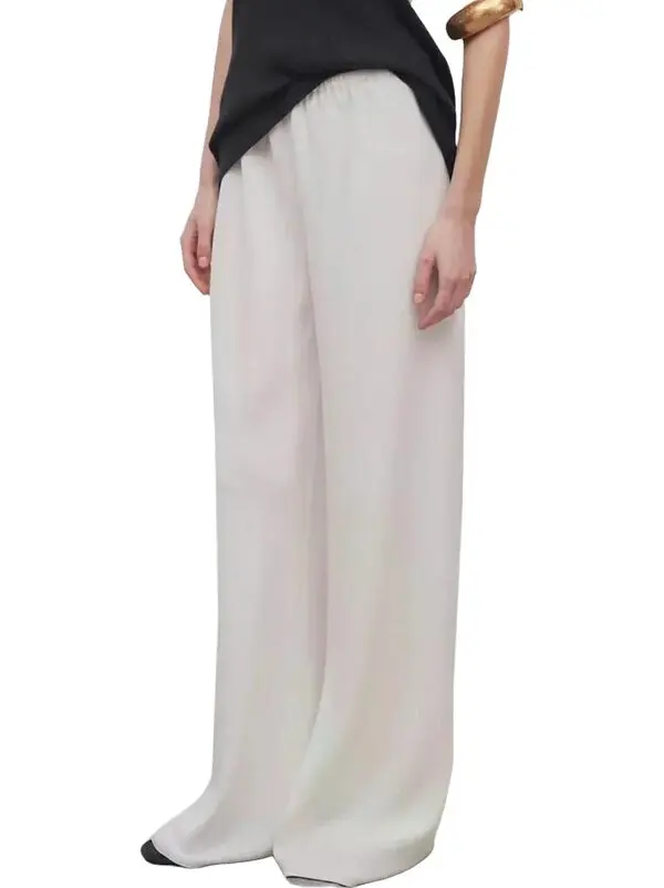 THE ROW Gala Trousers - White