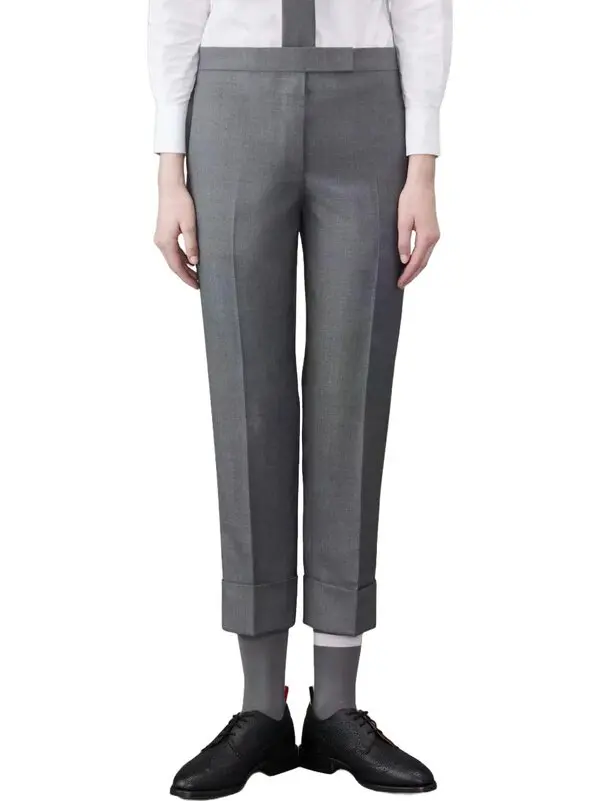 Thom Browne Classic Backstrap Trousers - Blue
