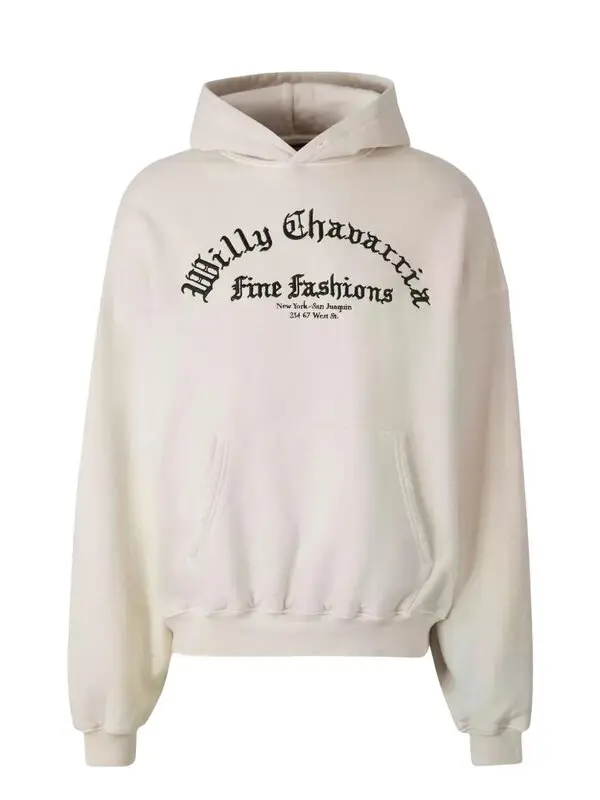 WILLY CHAVARRIA Cotton Hoodie - White