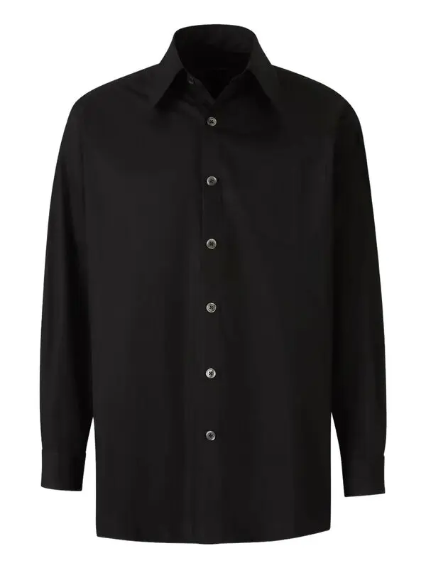 WILLY CHAVARRIA Cotton Shirt - Black