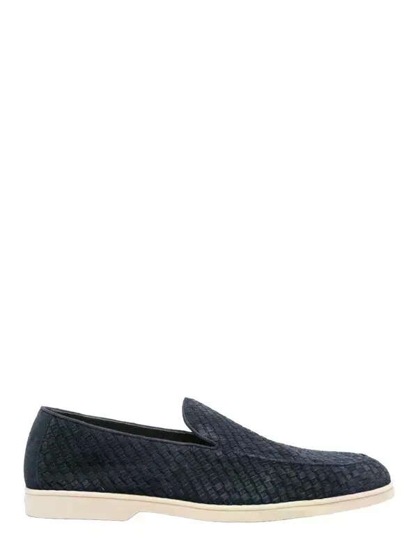 DOUCAL'S Suede Derby Shoes - Blue