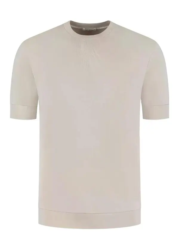 STEFAN BRANDT Cotton T-shirt - Neutrals