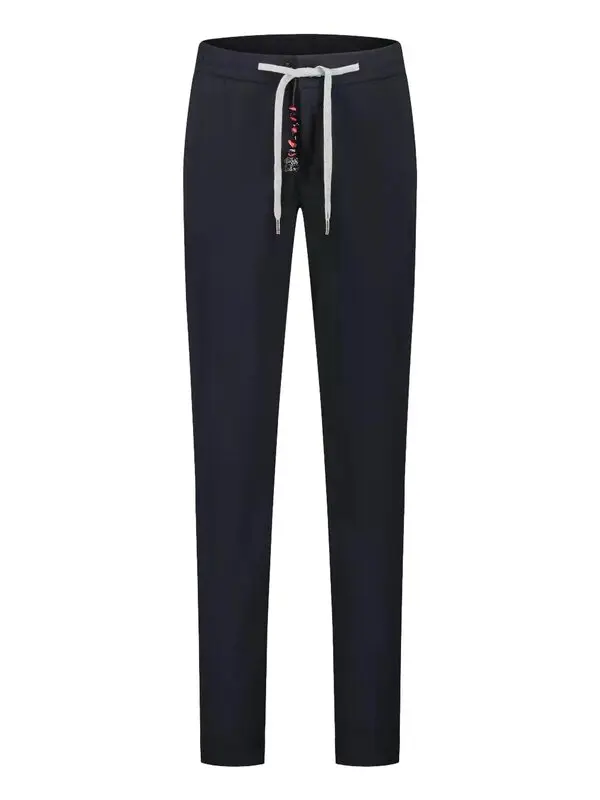 Marco Pescarolo Drawstring-waist Trousers - Blue