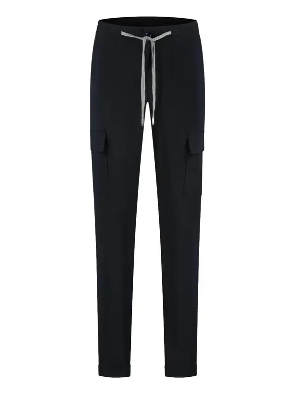Marco Pescarolo Drawstring-waist Trousers - Blue