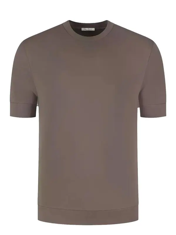 STEFAN BRANDT Cotton T-shirt - Brown