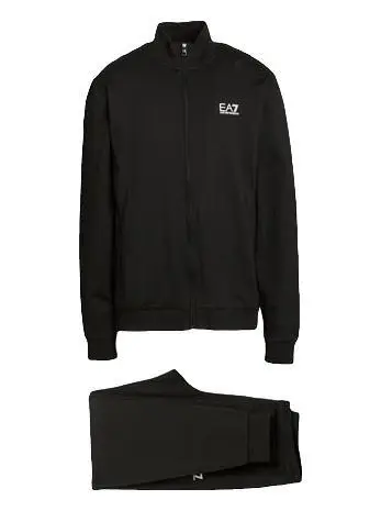EA7 Tracksuit Size Cotton, Elastane - Black