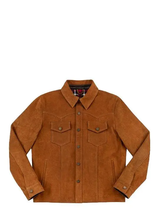 LAST WOLF Sequoia Trucker Jacket - Gold