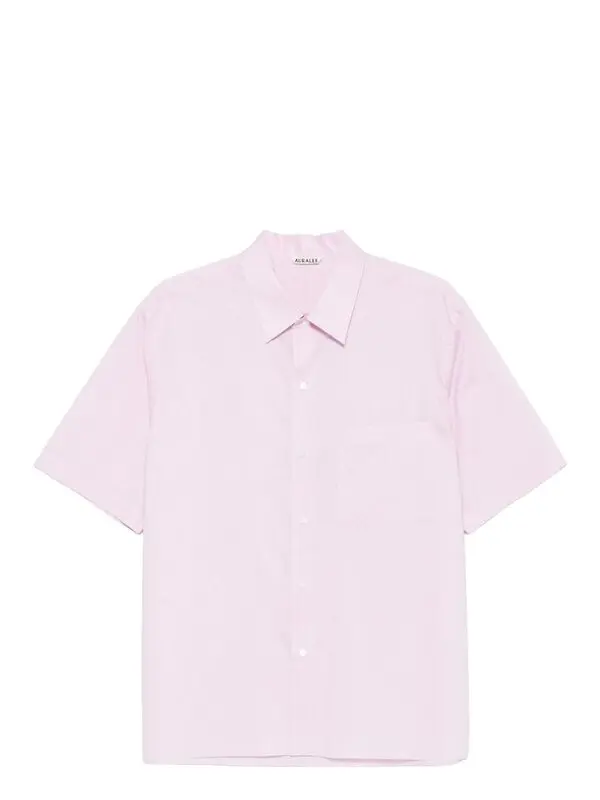 Auralee Cotton Shirt - Pink