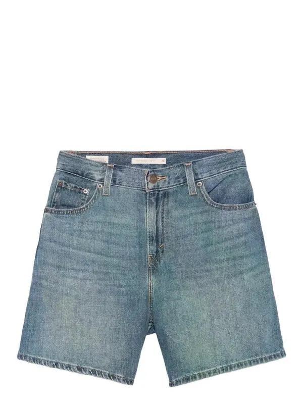 LEVI'S High-rise Denim Shorts - Blue