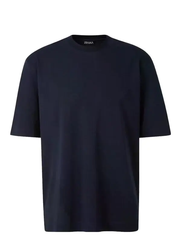 Zegna Cotton T-shirt - Blue