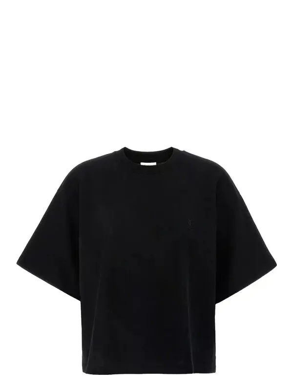 Saint Laurent Cassandre T-shirt - Black