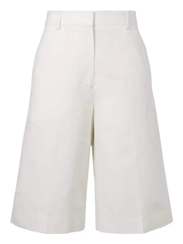 TOTEME Bermuda Shorts - White