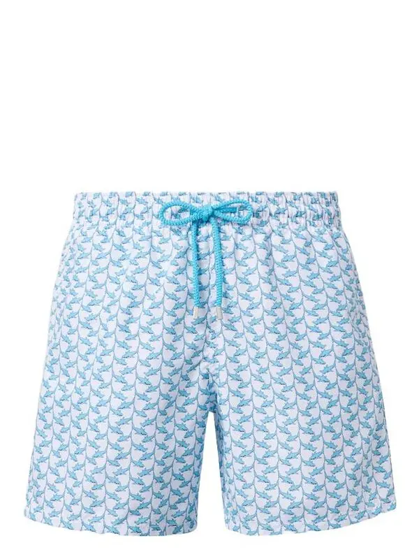 Vilebrequin Moorea Printed Swim Trunks - White