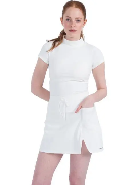 SIERRA MADRE GOLF High-rise Skort With Pockets - White