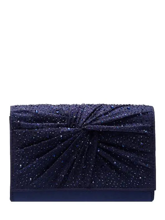 Nina Zoria Clutch - Navy