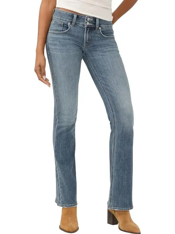SILVER JEANS CO. Britt Low Rise Bootcut Jeans - Synth