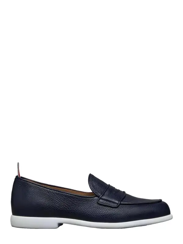 Thom Browne Leather Loafers - Blue