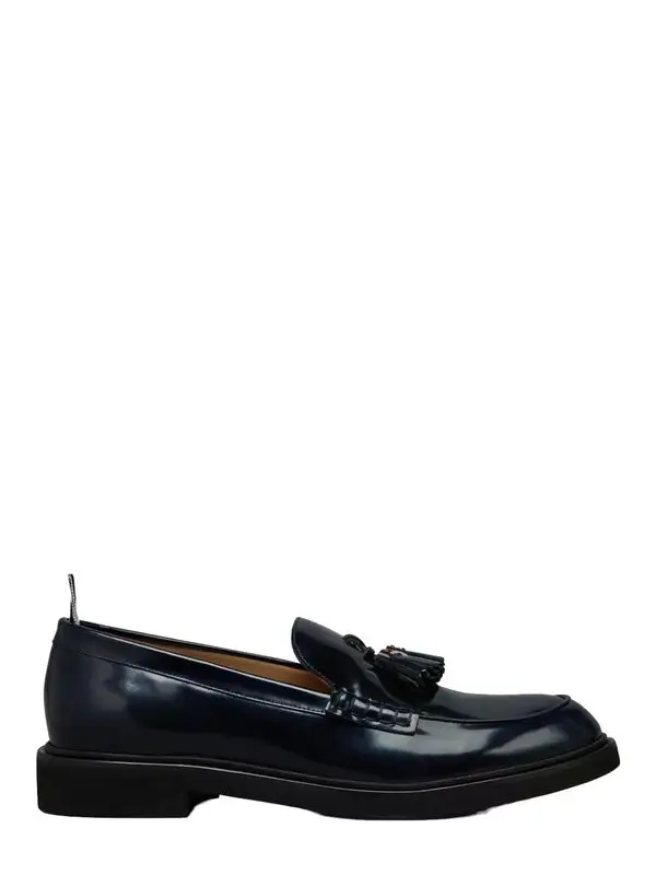 Thom Browne Leather Loafers - Blue