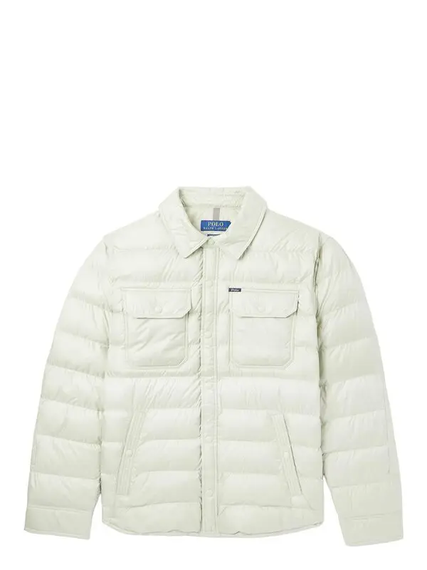 Ralph Lauren Slim-fit Padded Quilted Shell Jacket - Neutrals