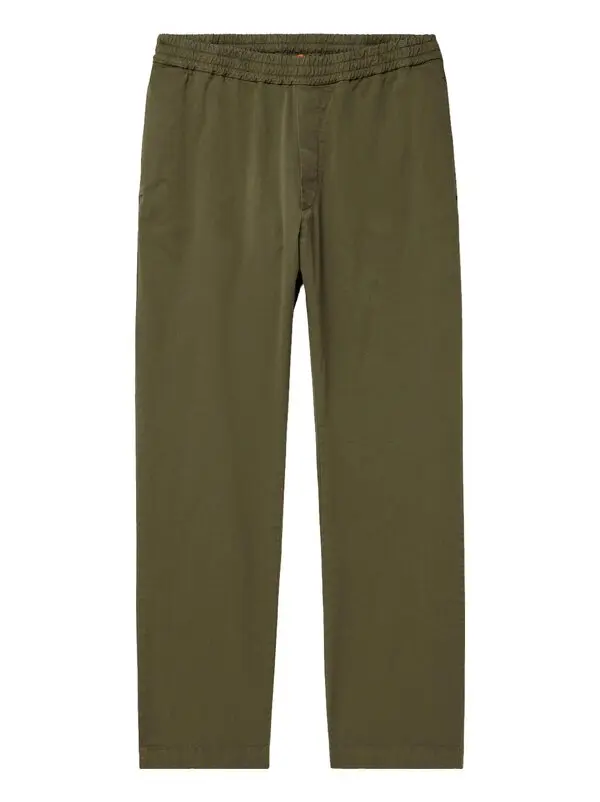 Barena Venezia Bativoga Straight-leg Trousers - Green