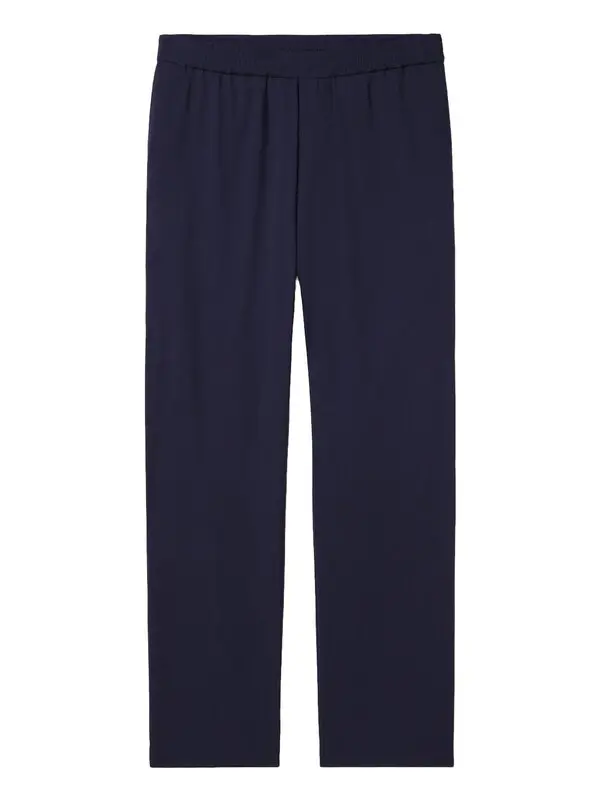 Barena Venezia Bativoga Straight-leg Wool Trousers - Blue