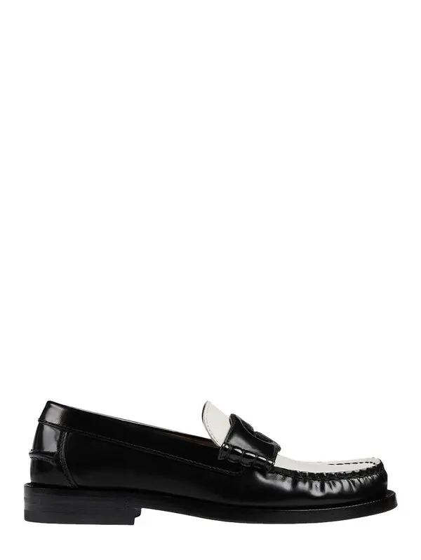 Gucci Interlocking G Cut-out Loafer - Black