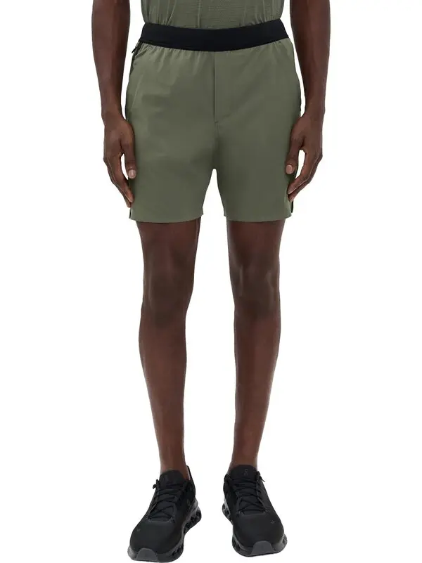 Ten Thousand Interval Lined 7" Shorts - Od Green