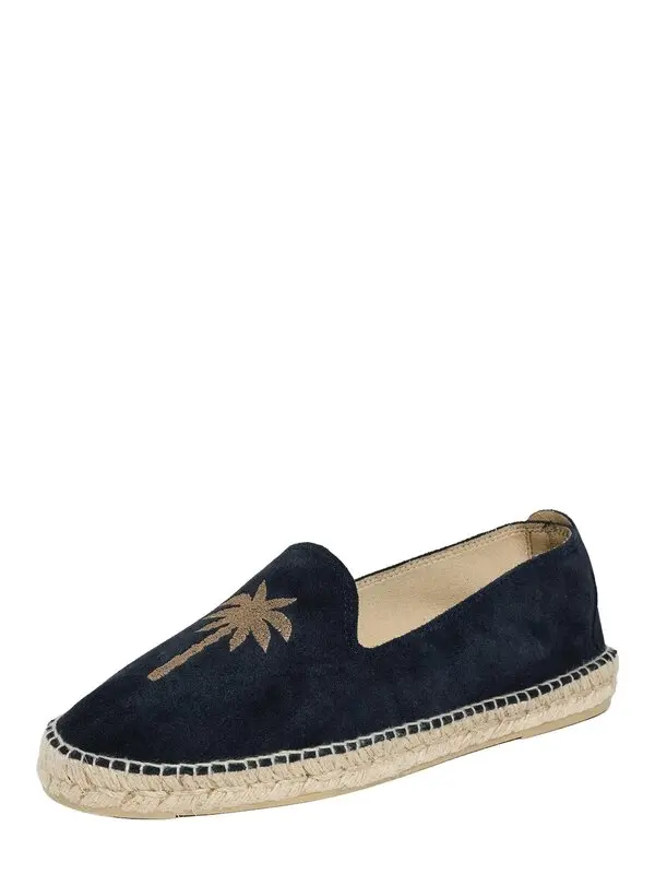 Manebí Suede Espadrilles - Suede Patriot Blue