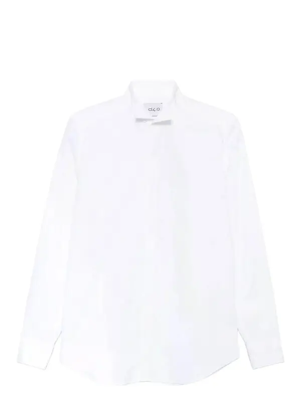 D4.0 Cotton Shirt - White