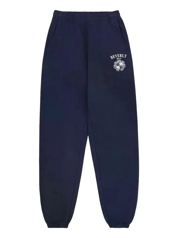 SPORTY & RICH Bh Crest Joggers - Blue