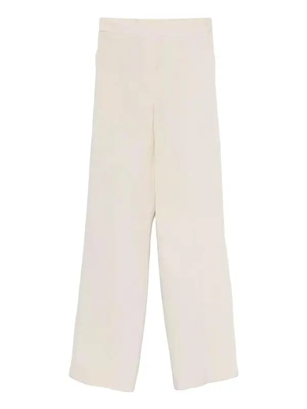 BLANCA VITA Linen Trousers - Neutrals